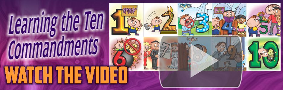 Learn The 10 Commandments With The Coloring Book - Young Helpers Share ...