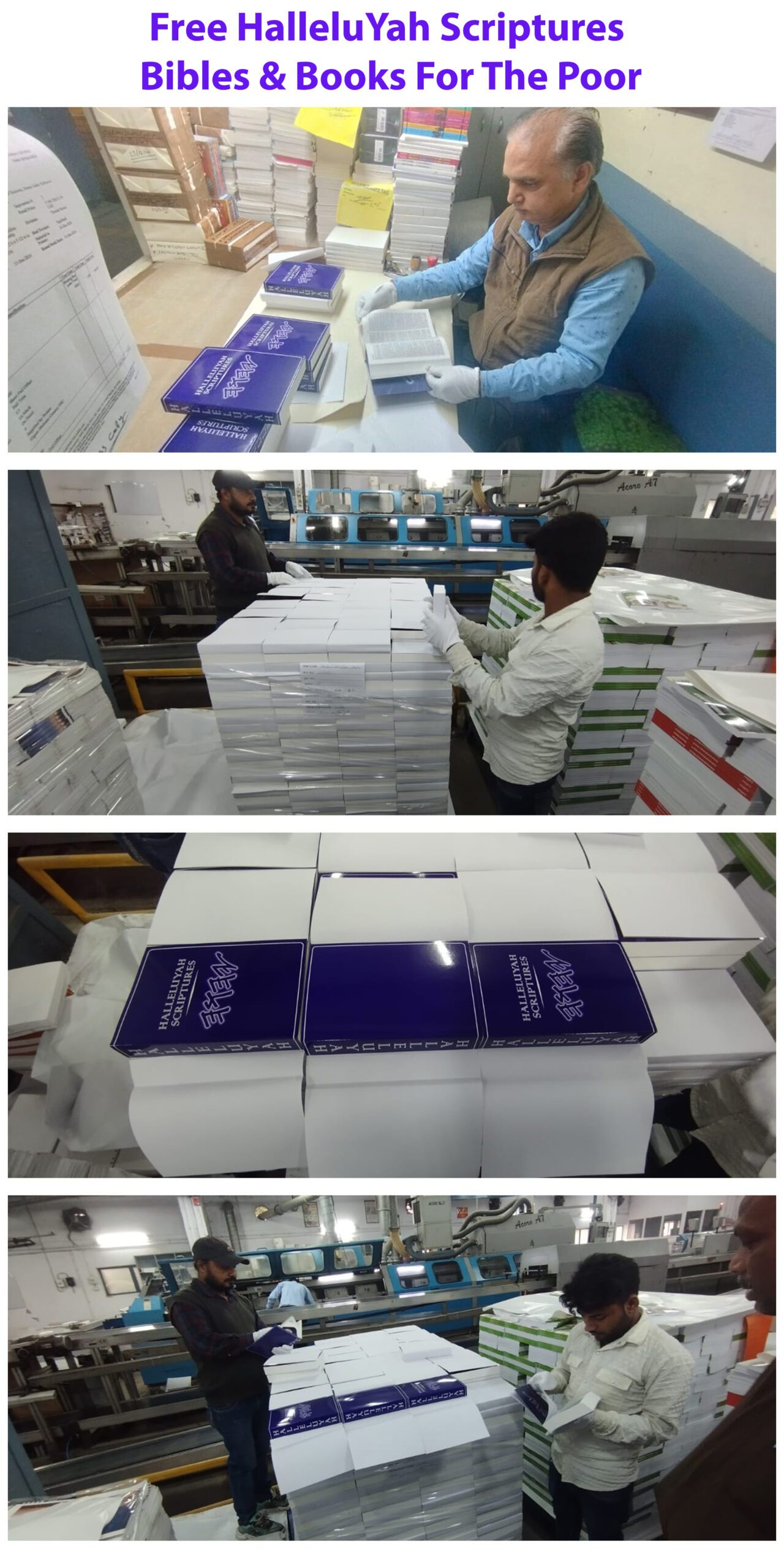 Heart of The Project & Printing Pallet Loads - HalleluYah! - HalleluYah ...